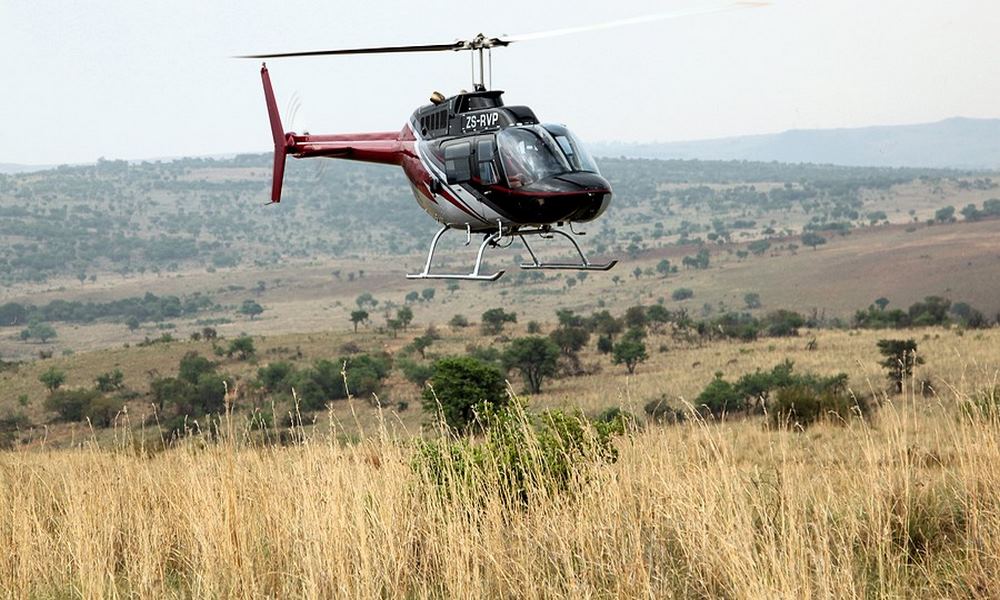 Helicopter Uganda
